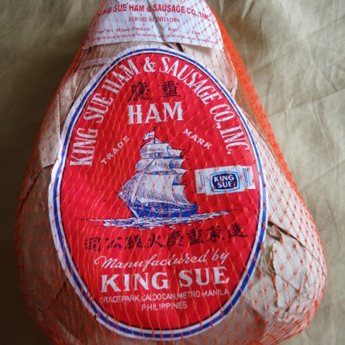 Christmas ham in the Philippines — Live in the Philippines